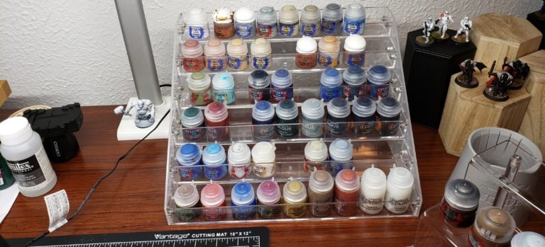 Best Paint Racks to Hold Acrylic Paint Sets for Miniatures – Tactile Hobby