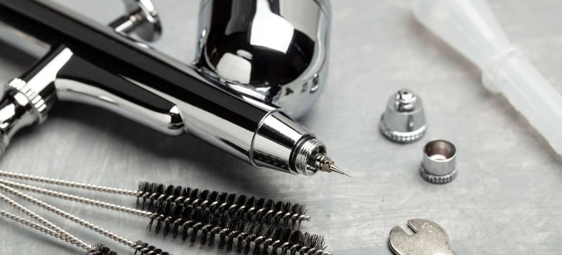 How To Clean Airbrush: Color Change, Quick Clean & Deep Clean – Tactile ...